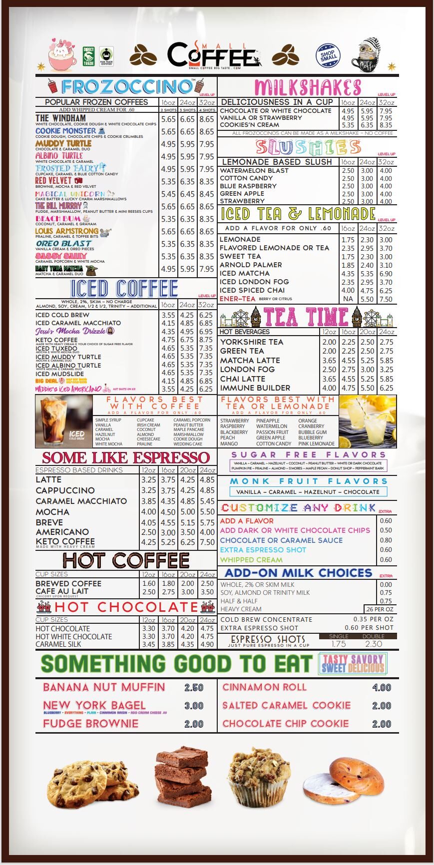 Home - Small Coffee Big Taste - Drive Thru Coffee Shop